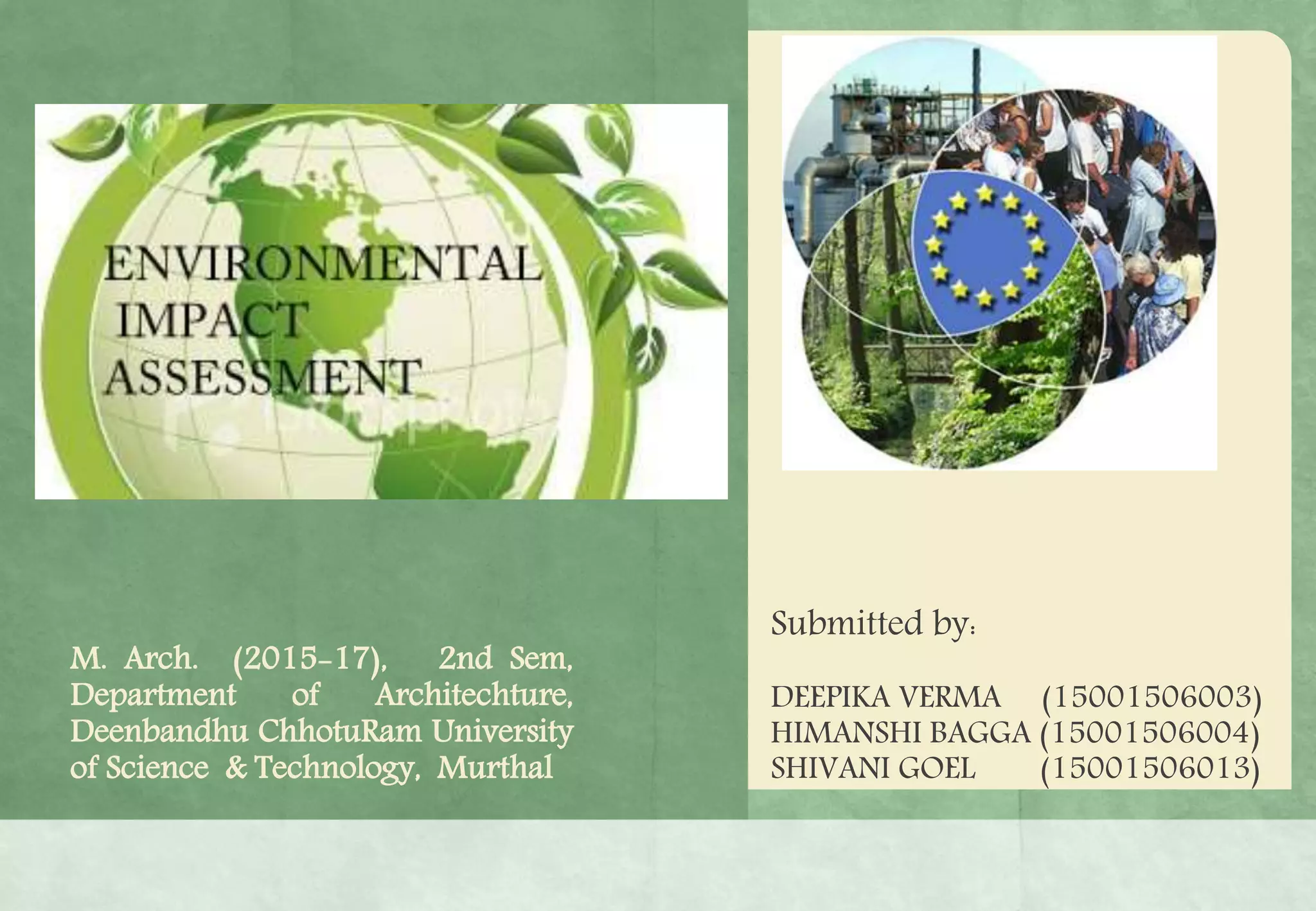 Environmental Impact Assessment(EIA) | PPSX