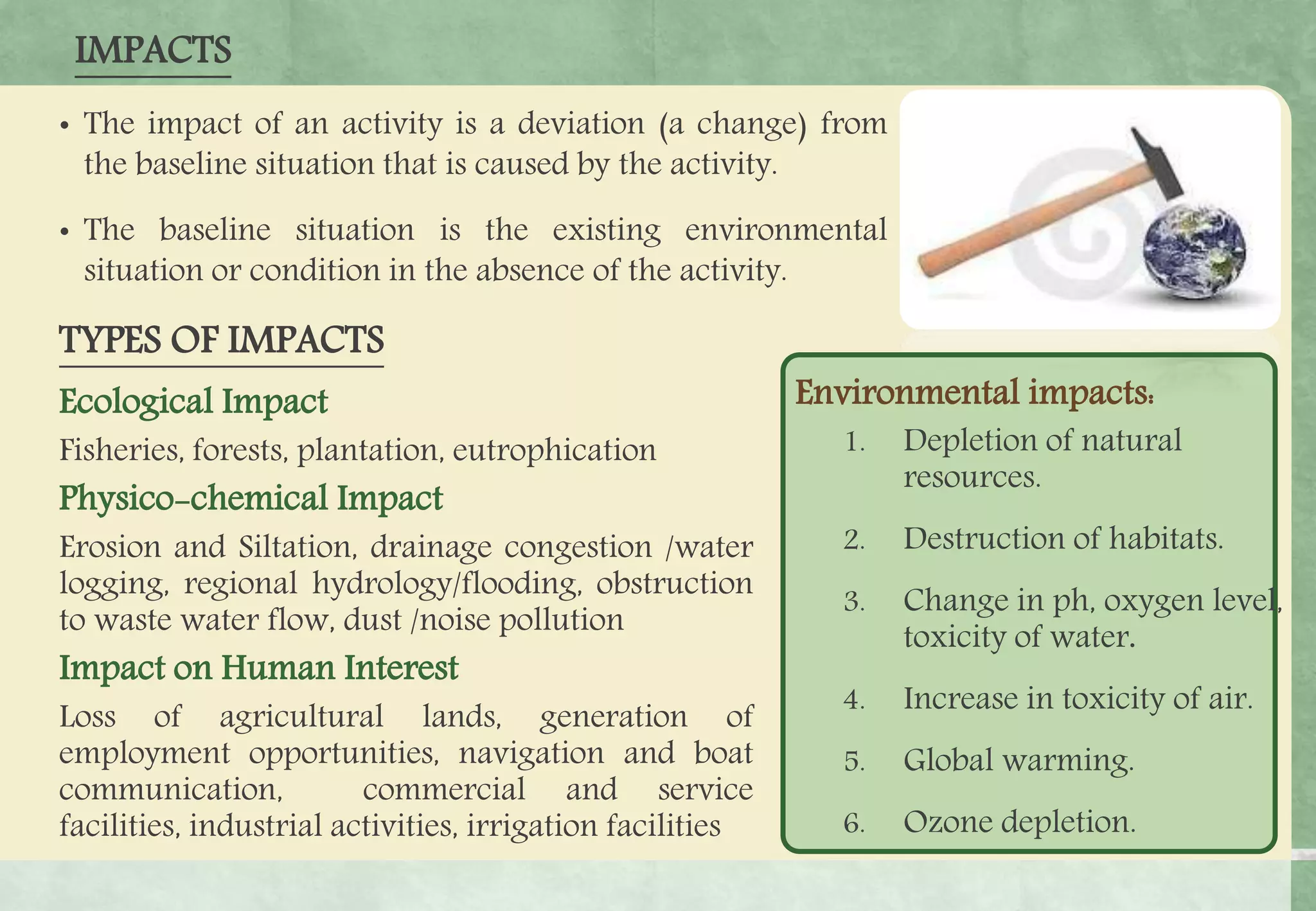 Environmental Impact Assessment(EIA) | PPSX