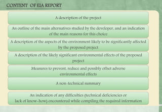 Environmental Impact Assessment(EIA) | PPSX
