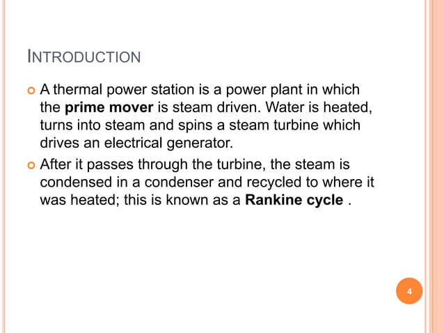 EIA thermal power plant | PPTX | Power and Energy Industry | Industries