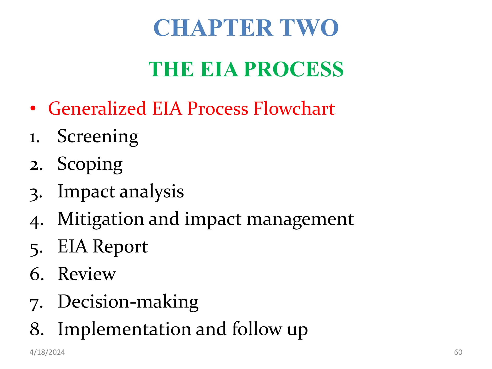 Environmental and Social Impact Assessment | PPTX