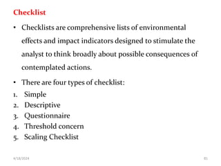 Environmental and Social Impact Assessment | PPTX