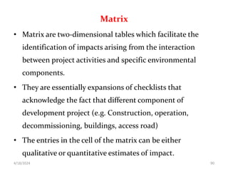 Environmental and Social Impact Assessment | PPTX