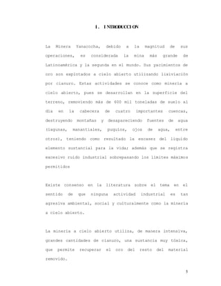 Eia yanacocha au | PDF