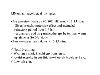EXERCISE INDUCED BRONCHIAL OBSTRUCTION | PPTX