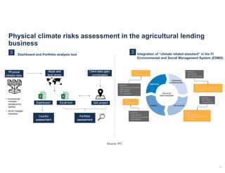 How banks assess climate risks and integrate them into credit risk ...