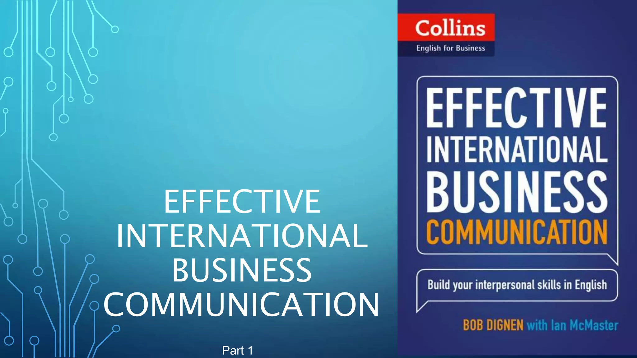 Effective International Business Communication | PPTX