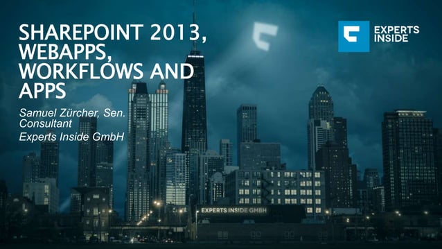 How to best setup SharePoint 2013, Web Apps, Workflow Manager with Powershell | PPT