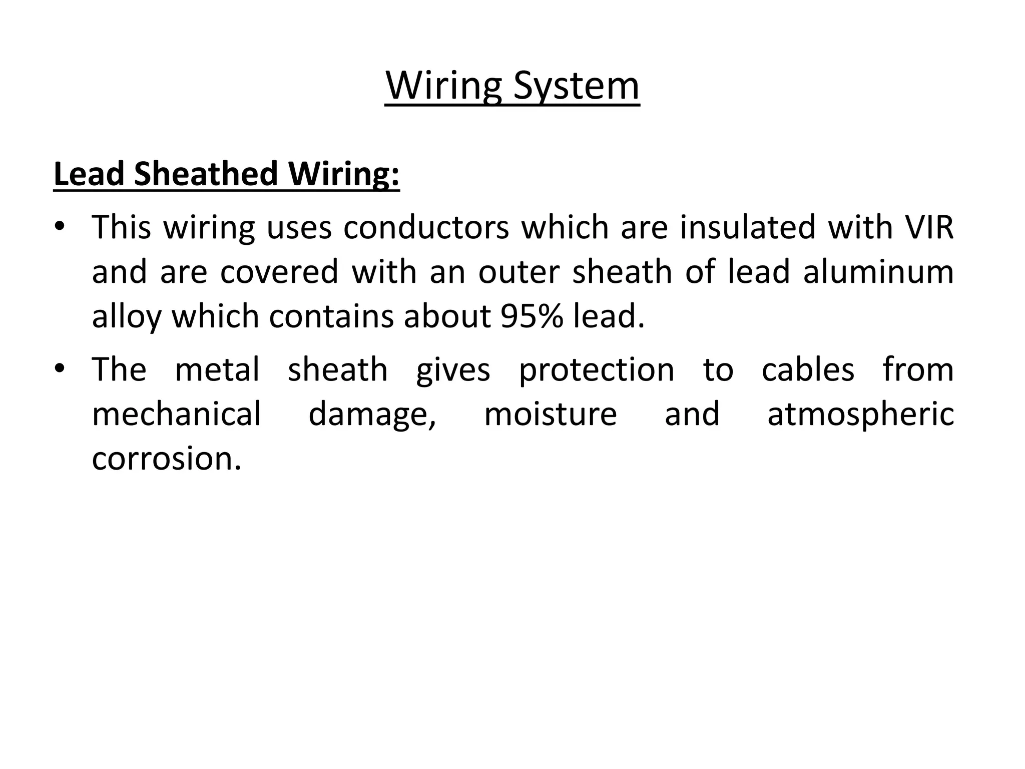 Electrical Installation in Buildings | PPTX
