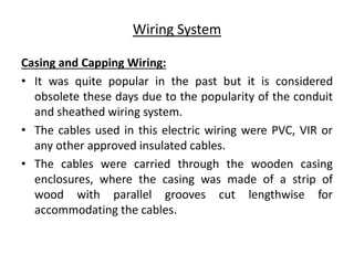 Electrical Installation in Buildings | PPTX