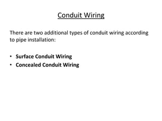 Electrical Installation in Buildings | PPTX