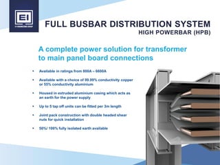 Busbar Distribution System | PDF