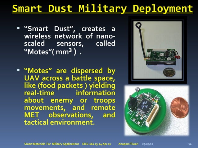 Smart Materials For Military Applications | PPT