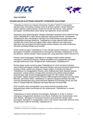 Eicc codeof conduct5_malay | PDF