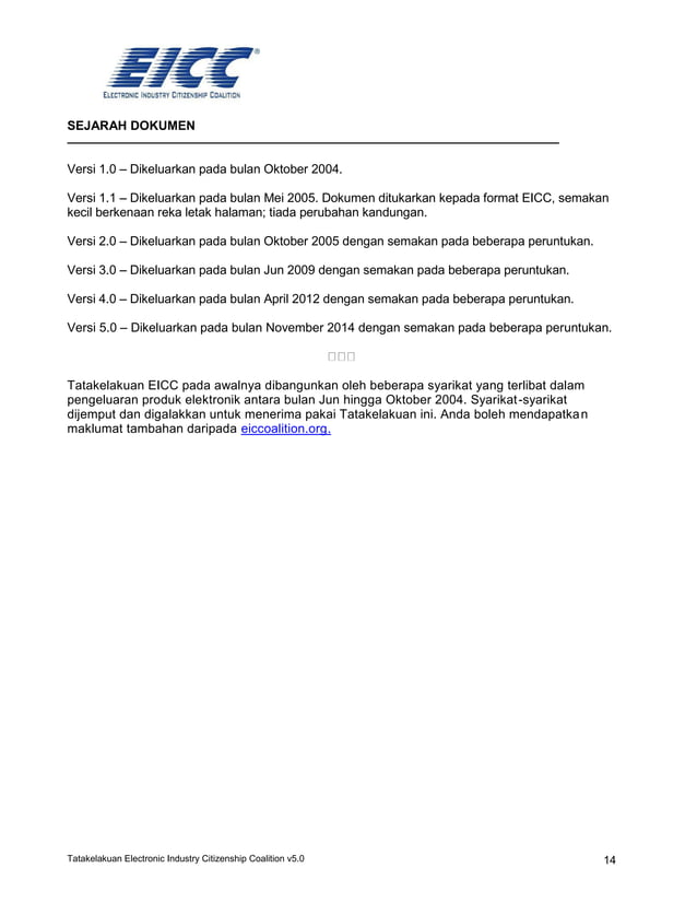 Eicc codeof conduct5_malay | PDF