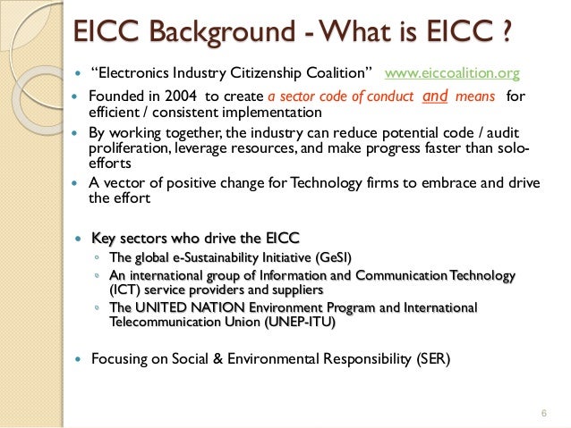 Eicc v.5.1 intro (slide shared)