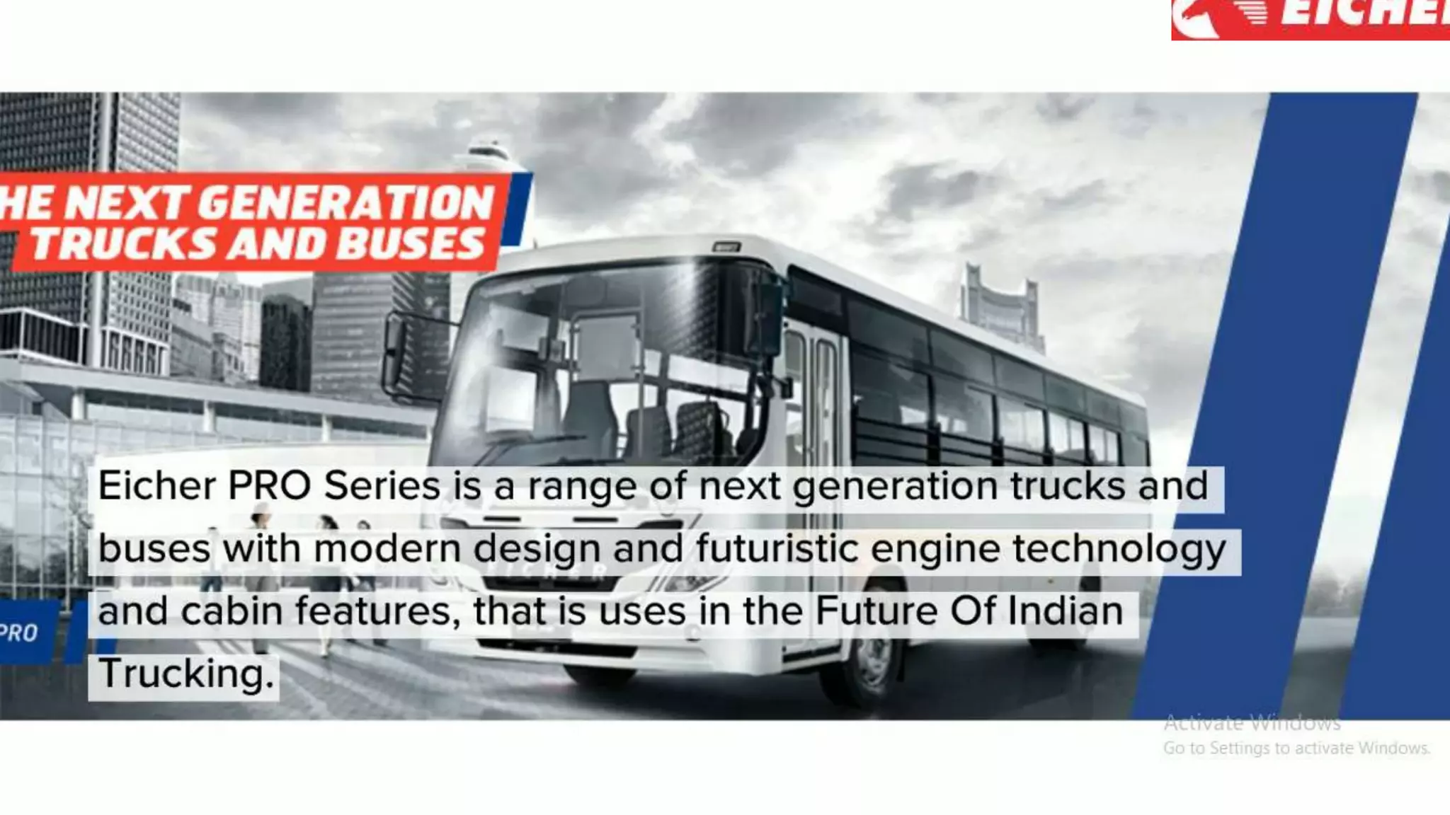 Eicher - Route Permit Buses | PPTX