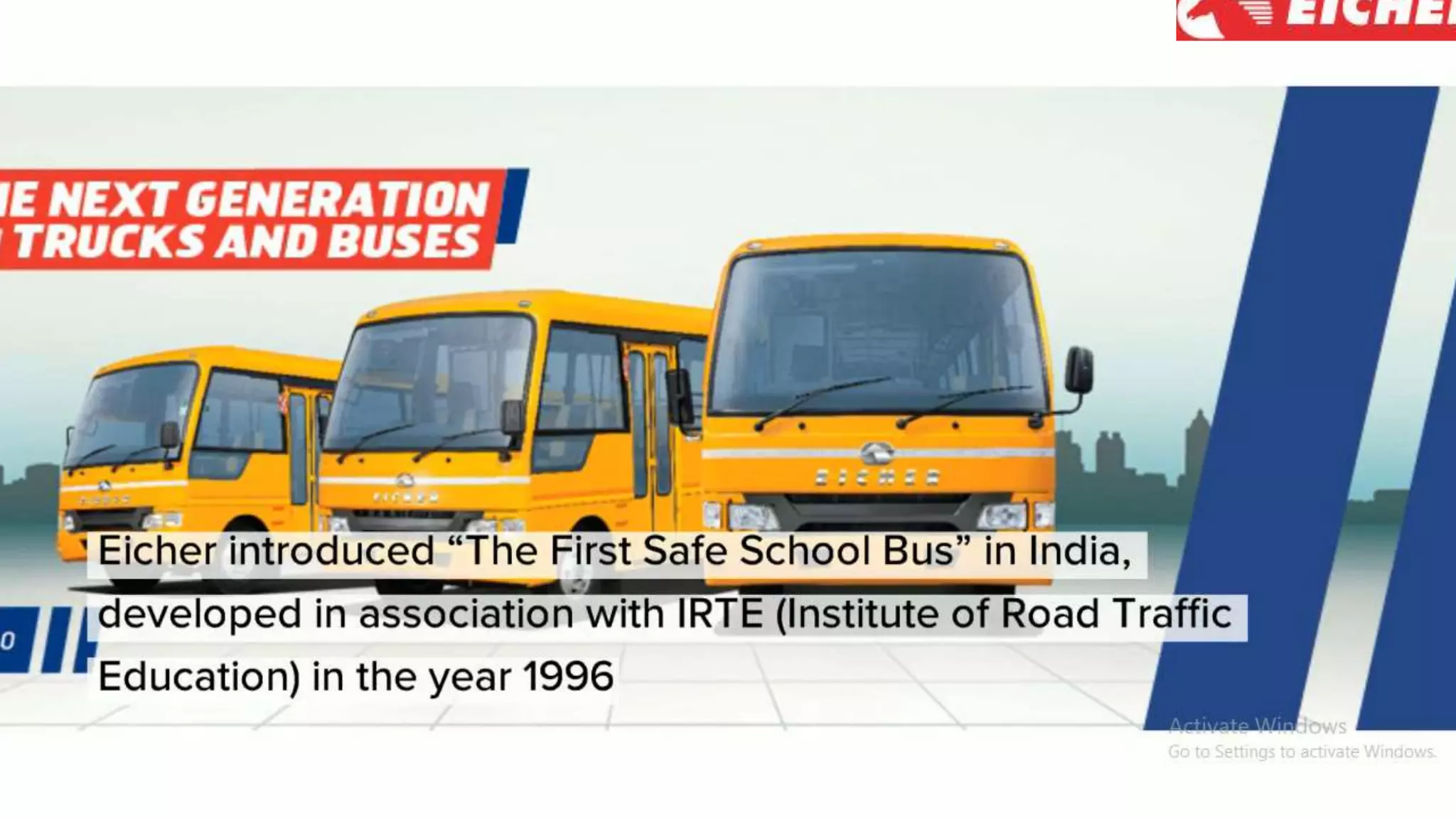 Eicher - Route Permit Buses | PPTX