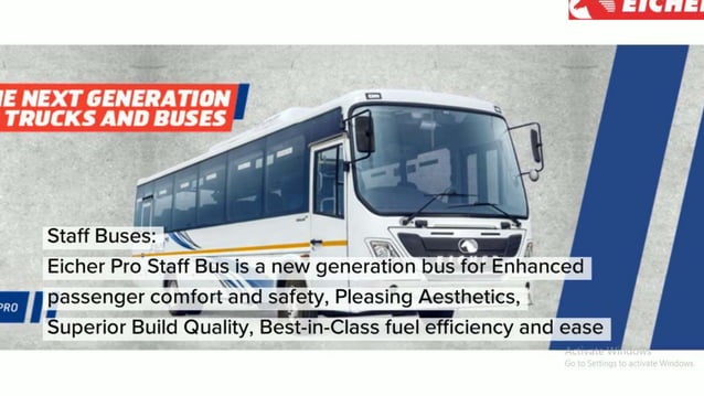 Eicher - Route Permit Buses | PPTX