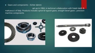 Eicher motar | PPTX