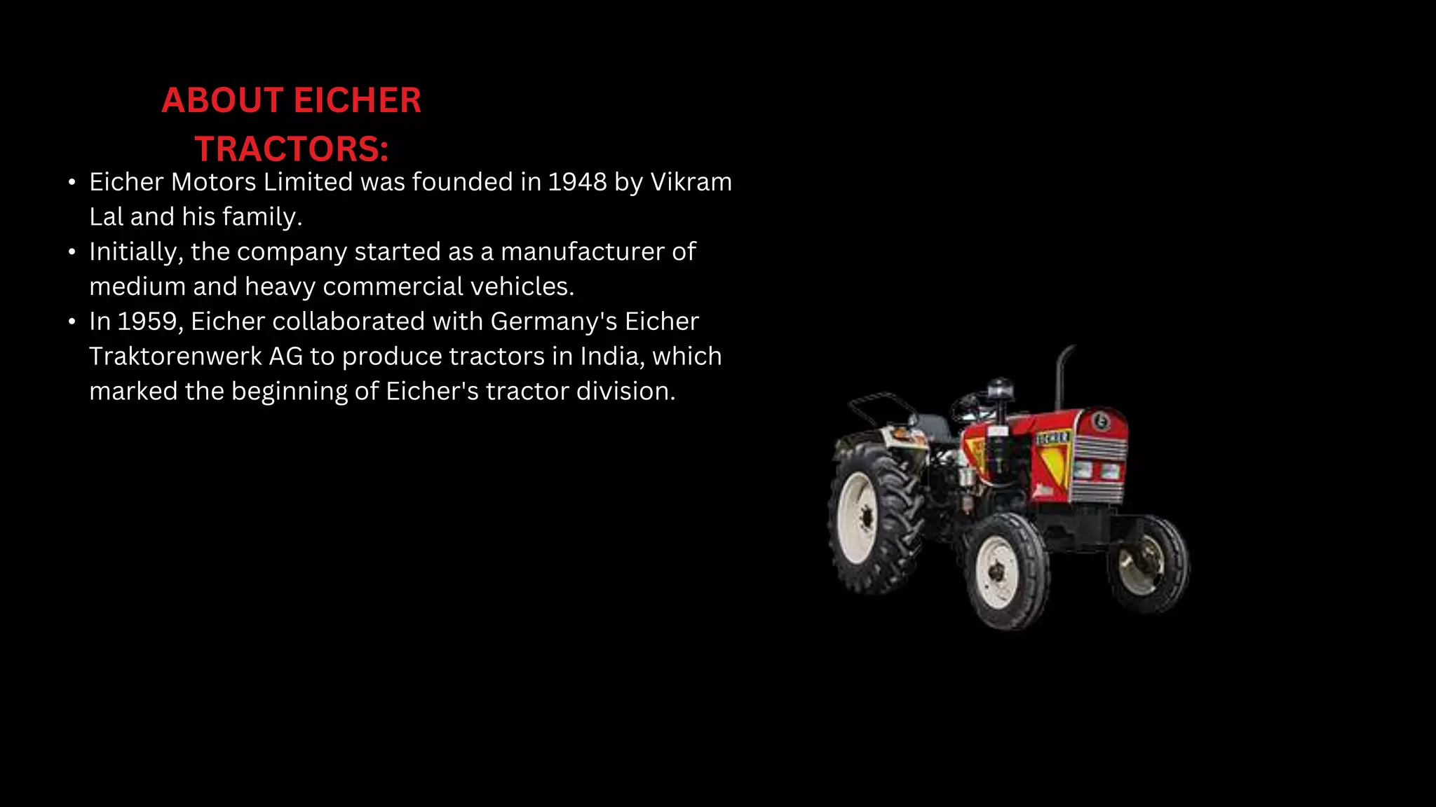 Eicher Tractors | PPTX