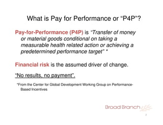 Rena Eichler - Those Devilish Details:P4P Design and Implementation ...