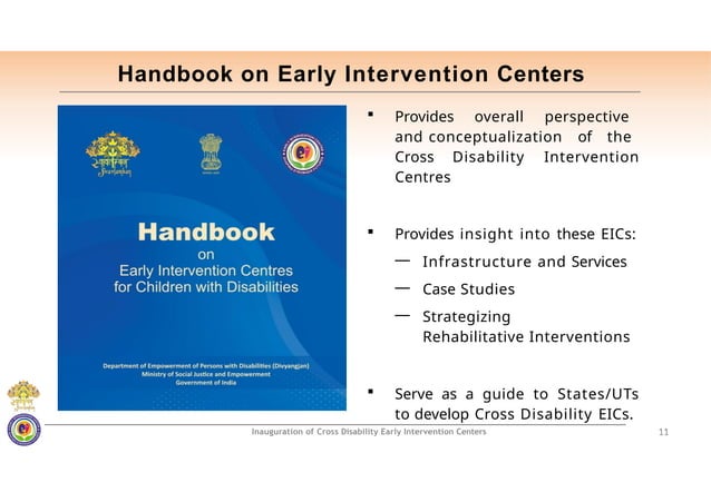 Cross Disability Early Intervention CENTRE | PPTX