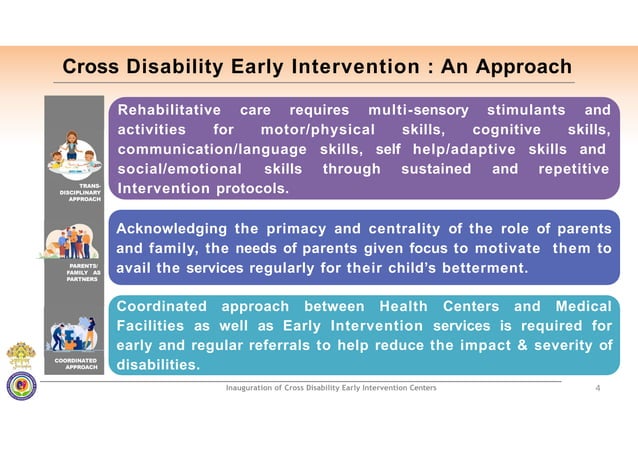 Cross Disability Early Intervention CENTRE | PPT