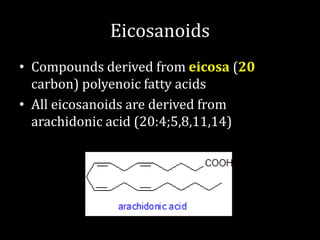 Eicosanoids | PPT