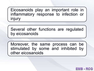 Eicosanoids | PPTX