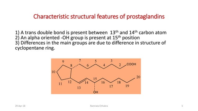 Eicosanoids- Chemistry and function Eicosanoids- Chemistry and function