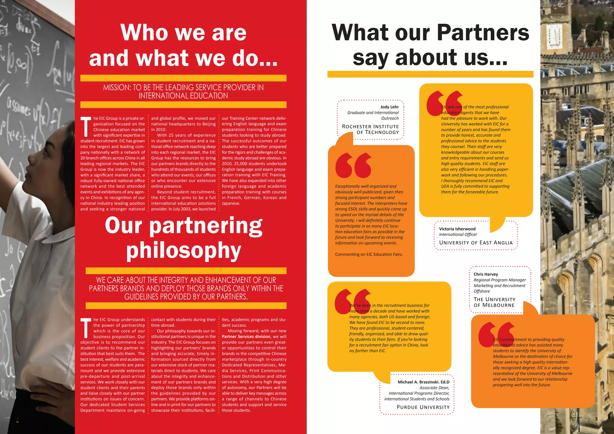 EIC Profile Brochure | PDF