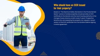 EICR Inspection Guide for Landlords and Tenants | PPT