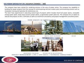 Eics group of companies profile | PDF