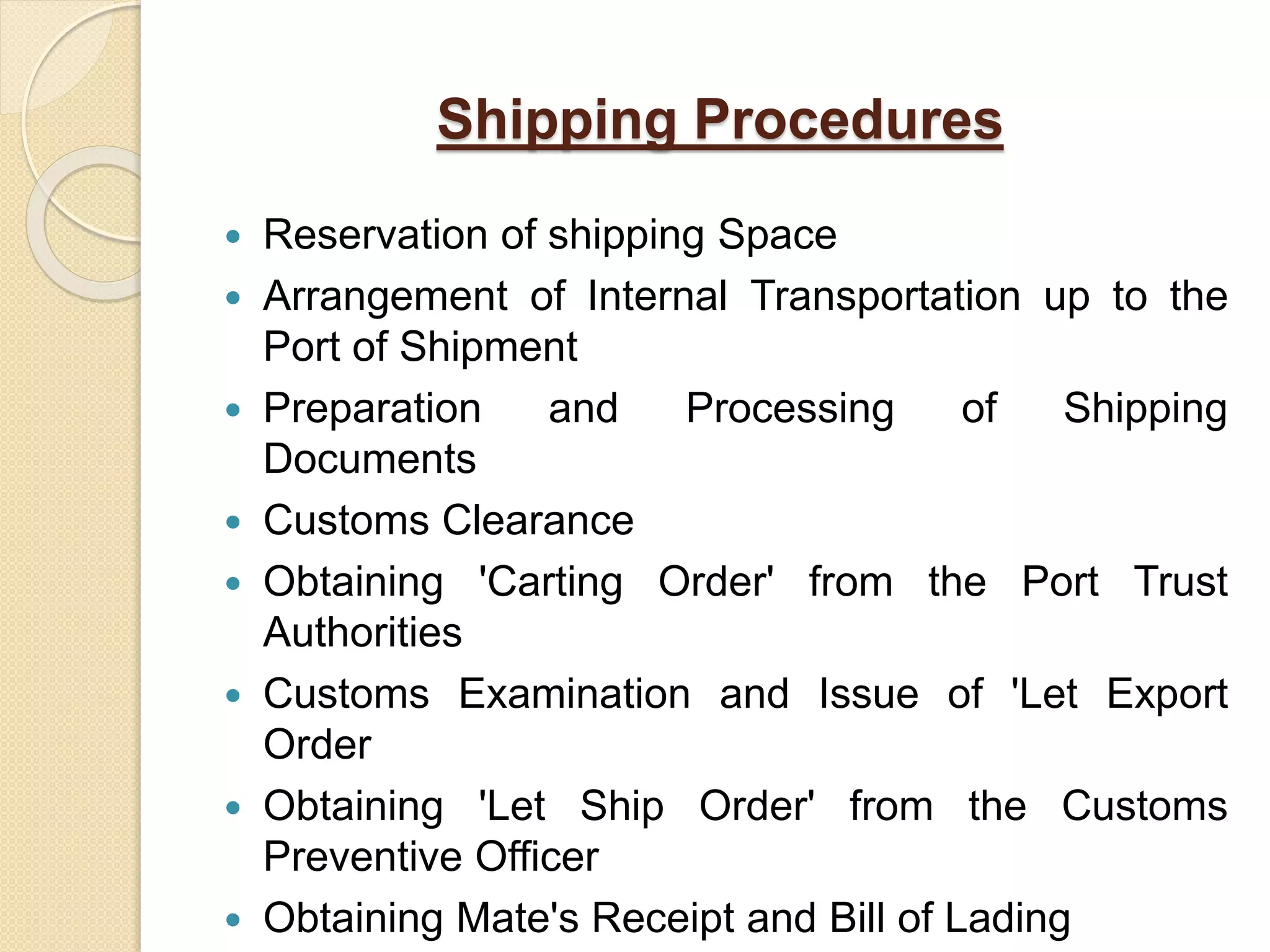 Introduction to Exports | PPTX