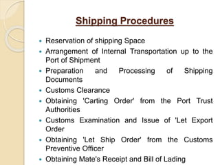 Introduction to Exports | PPTX