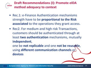eID Authentication mechanisms for eFinance and ePayment services | PPT