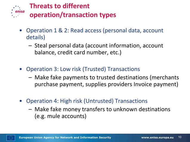 eID Authentication mechanisms for eFinance and ePayment services | PPT