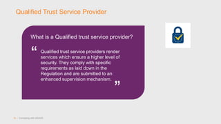 eIDAS Reference Guide | PPTX