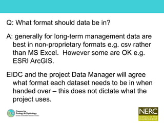 Eidc data centre support | PPTX