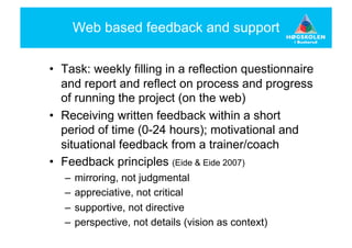 Eide, van Dulmen & Eide: Realizing ethics in the work place. A pilot ...