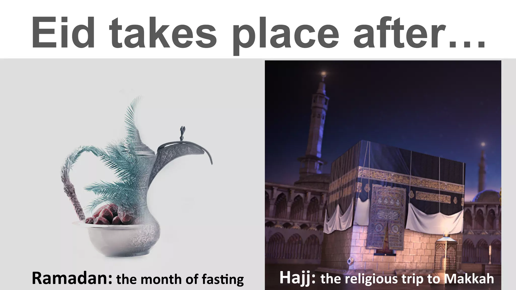 What is Eid? Meaning, importance and activities - School assembly | PDF