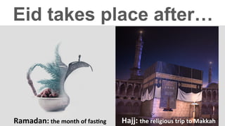 What is Eid? Meaning, importance and activities - School assembly | PDF