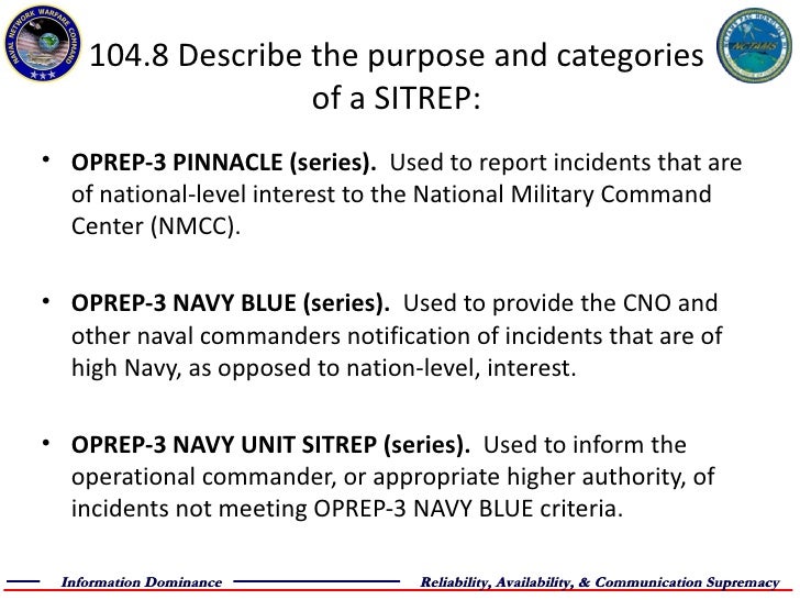 Eidws 104 administration