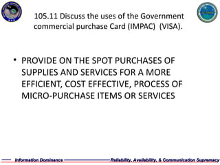 Eidws 105 supply | PPT | Logistics | Business