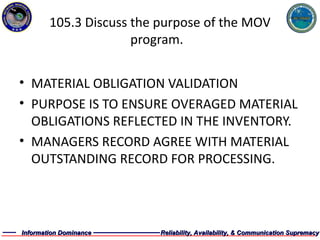 Eidws 105 supply | PPT | Logistics | Business