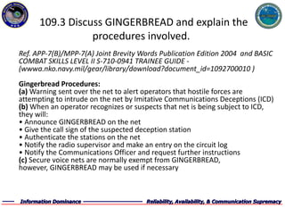 Eidws 109 communications | PPT