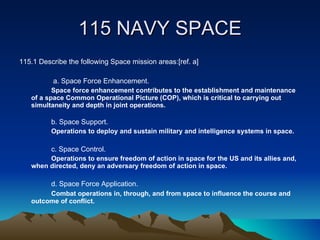Eidws 115 navy space | PPT