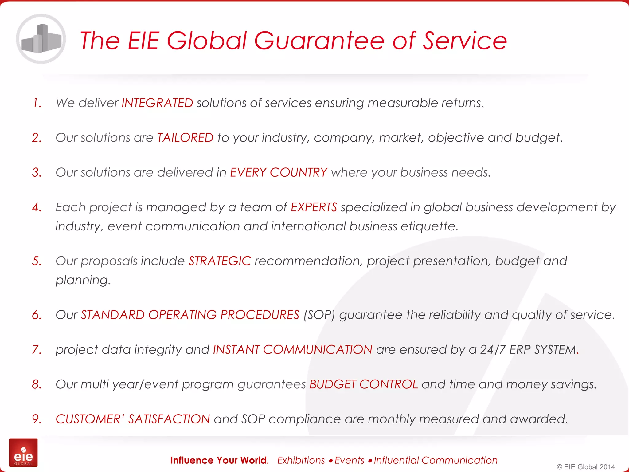 EIE Global Corporate Presentation | PPS