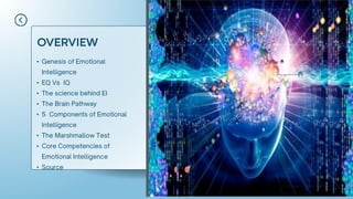 Emotional Intelligence (EI) Versus IQ .pptx